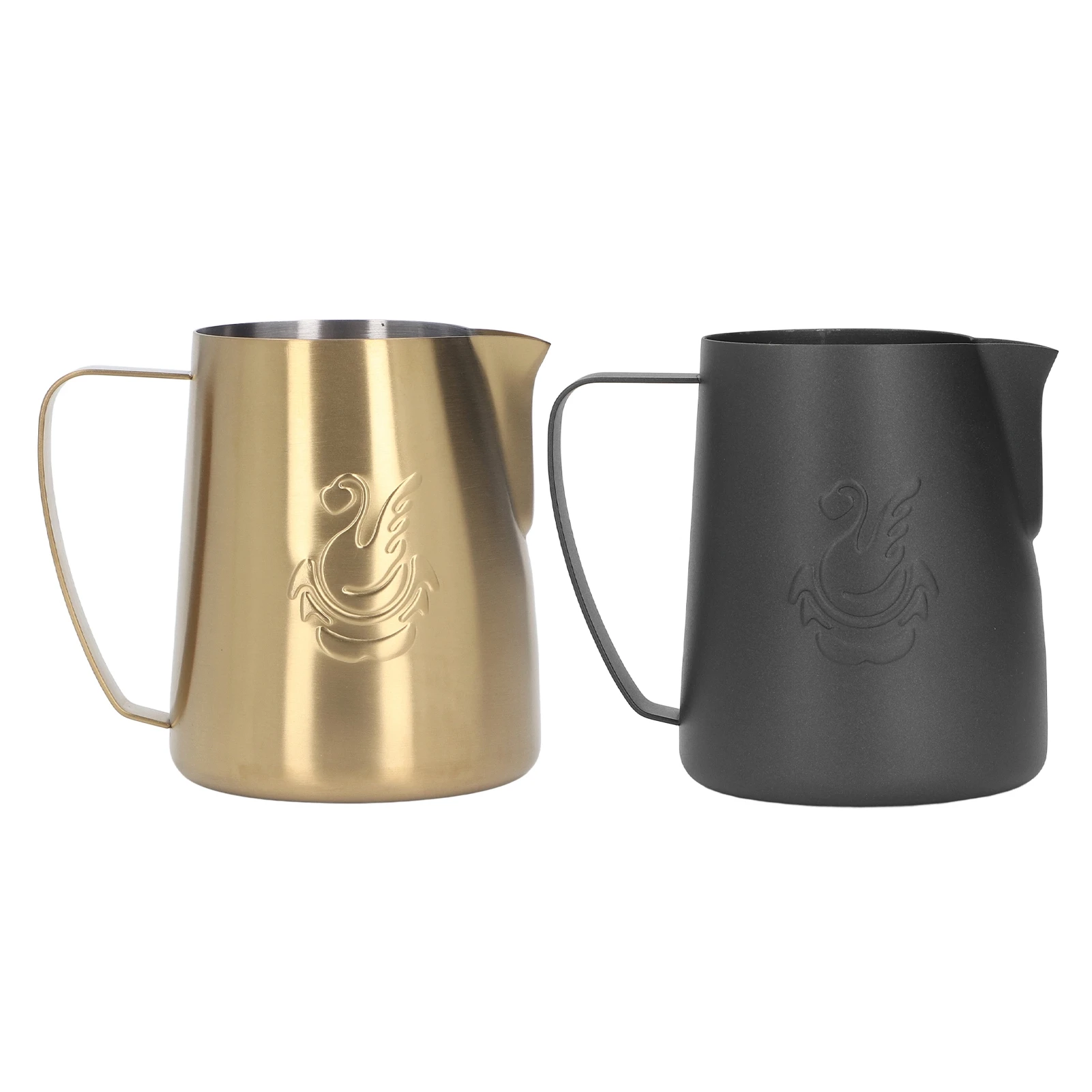 Frothing Cup 420ML 304 Stainless Steel Streamlined Cup Body Design ...