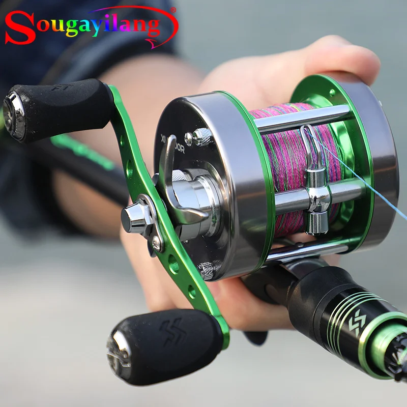 Sougayilang XLT400 600 Trolling Fishing Reel 6+1BB 5.3:1 High Speed ...