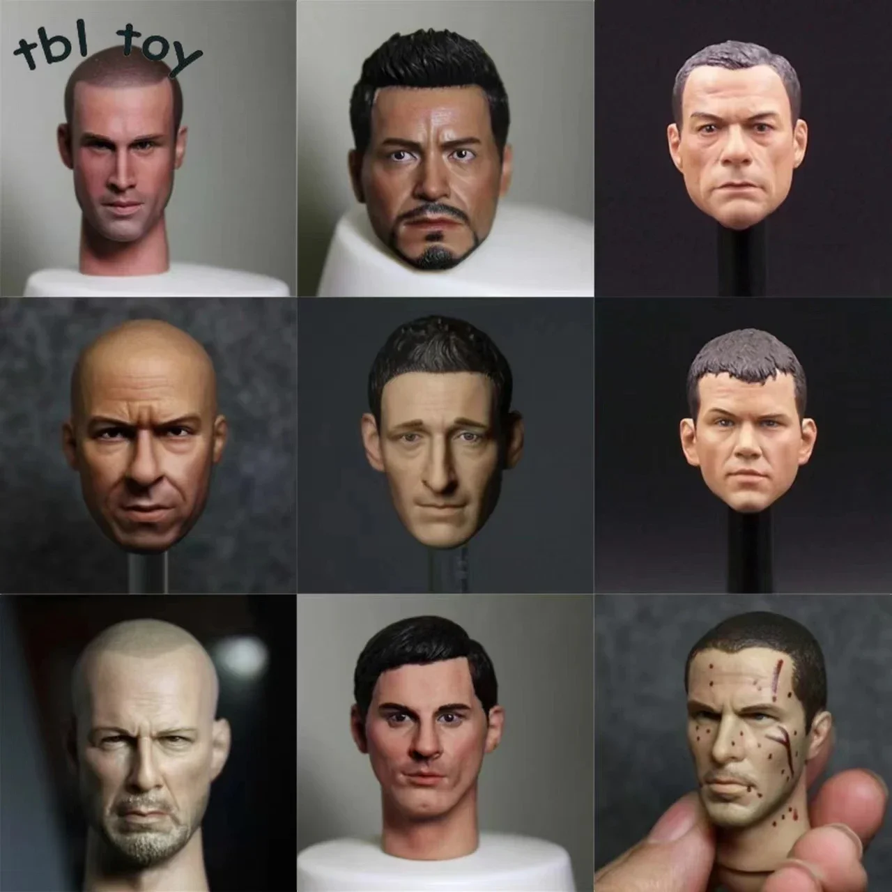 1-6-Scale-European-Male-Solider-Head-Sculpt-Classic-Male-Celebrity-Head ...