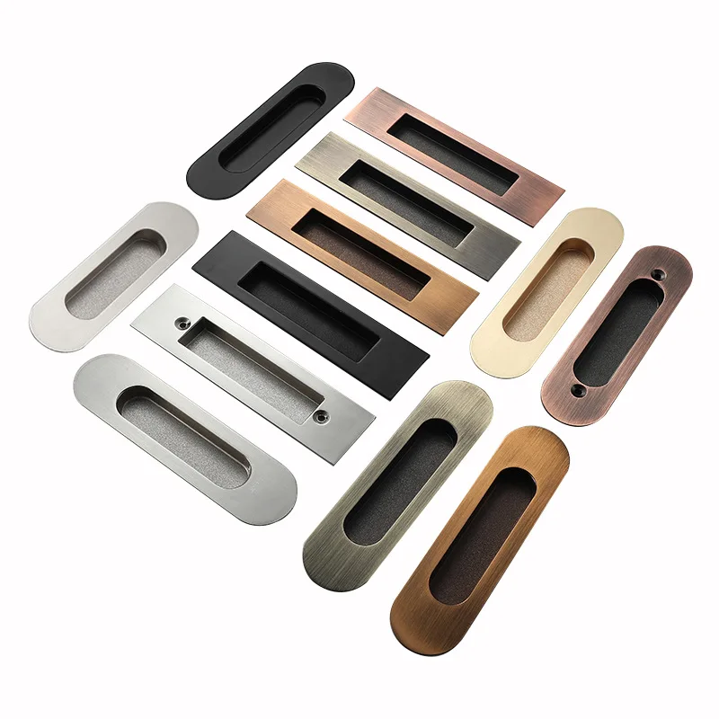 One-Pair-Hidden-Door-Handles-Zinc-Alloy-Recessed-Flush-Pull-Cover-Floor ...