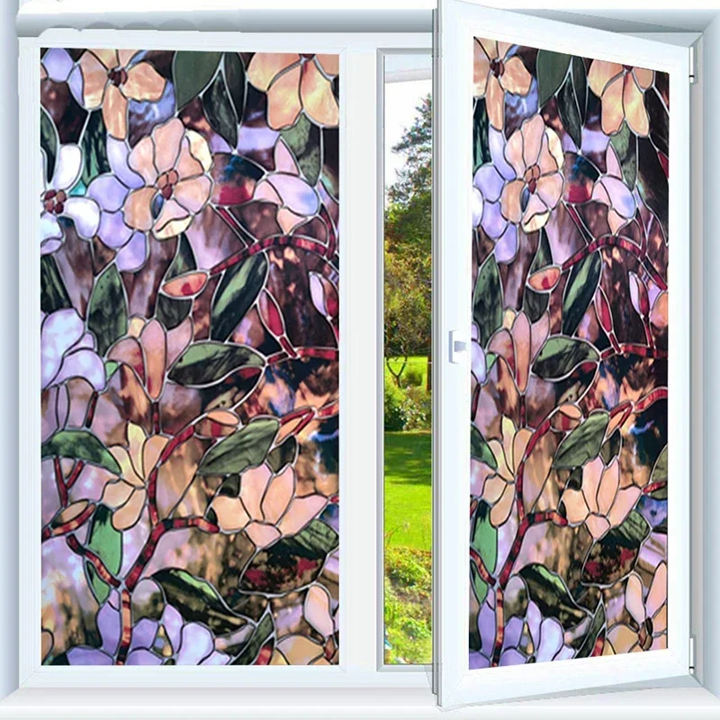 Self-Adhesive-Window-Film-PVC-Anti-UV-Privacy-3D-Window-Glass-Film ...