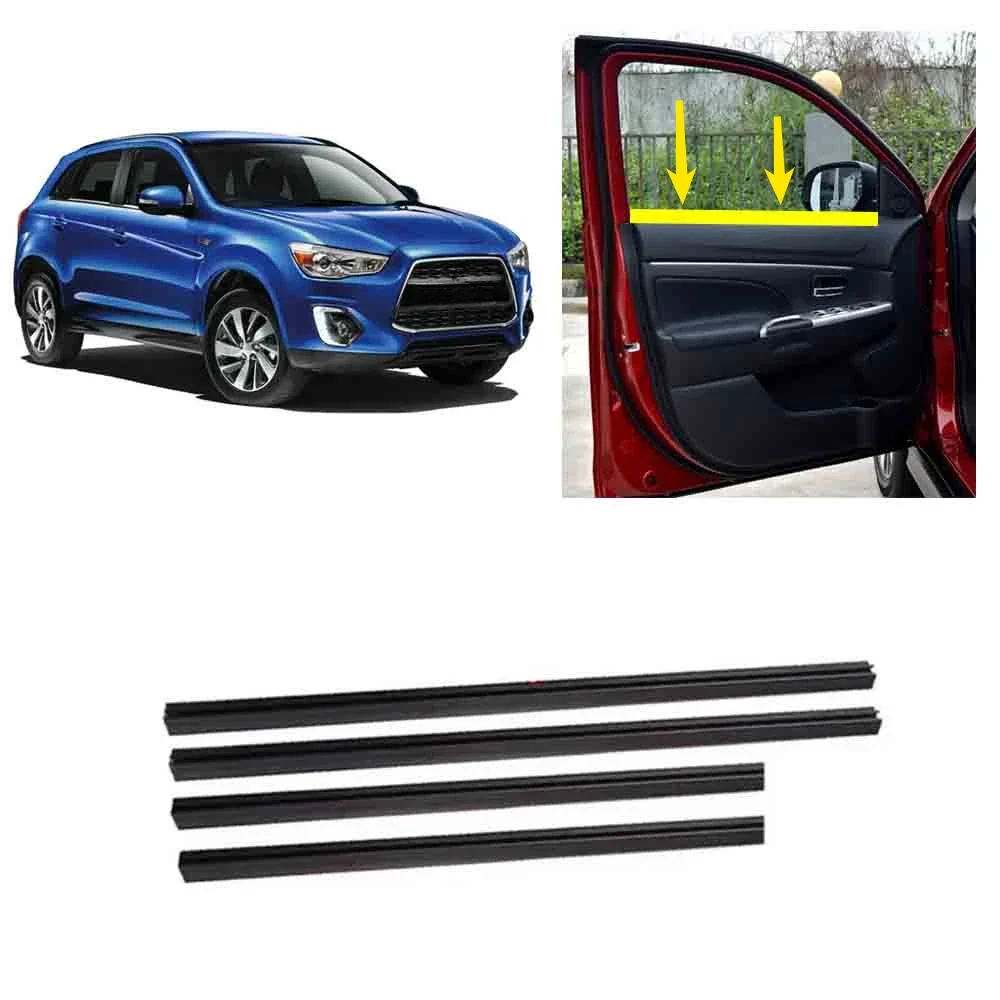 4 Pcs Inner Window Rubber for ASX 5706A264 Inside Weatherstrip for Asx ...