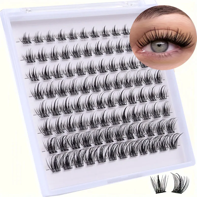 96 natural looking DIY eyelash extensions look like extended Wispy ...