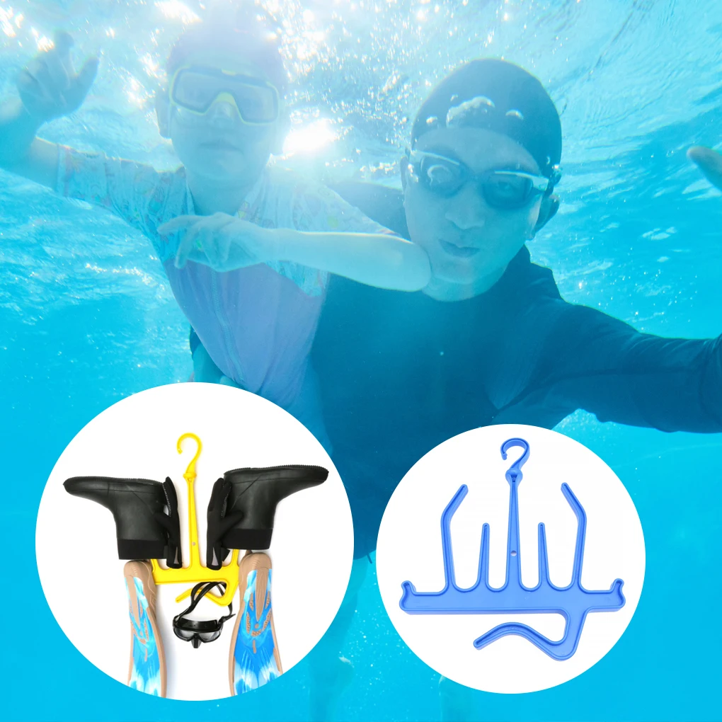 Diving Hanger Plastic Wetsuit Drysuit Boots Breathing Tube Fins Drying ...