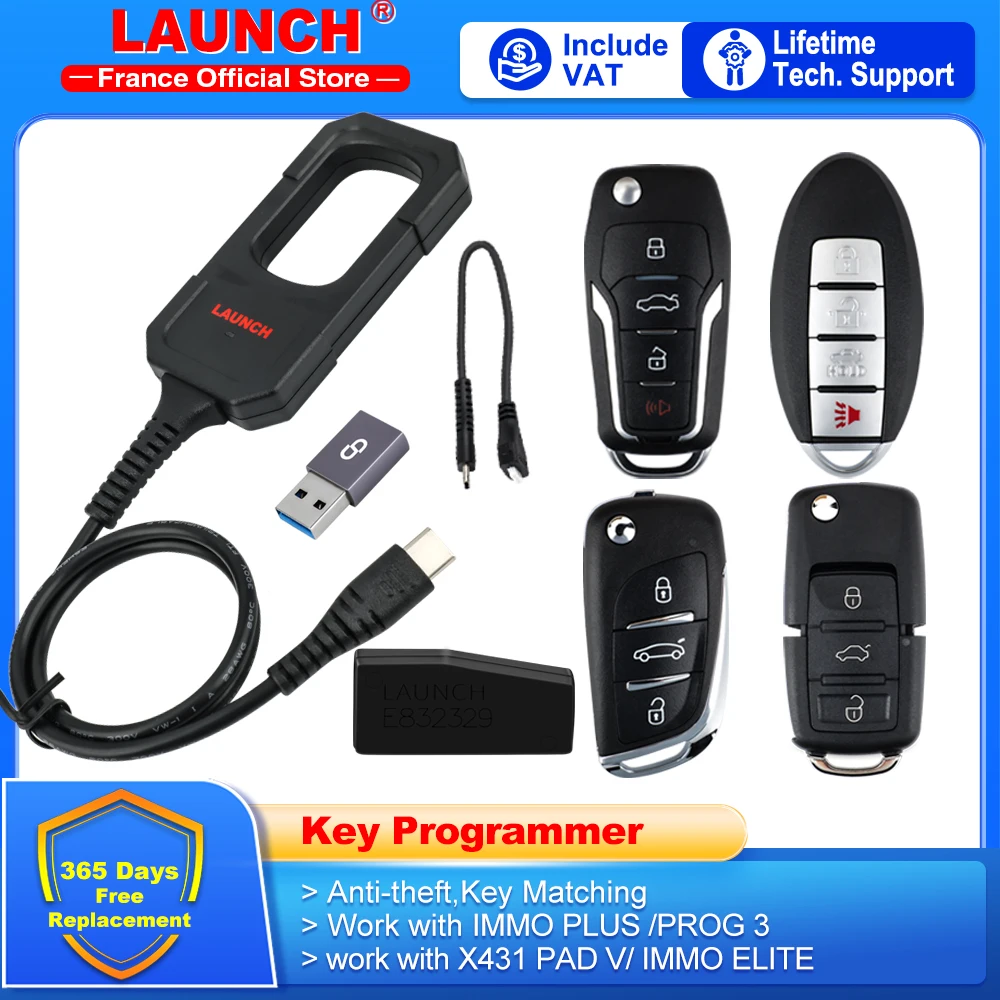 Launch-X431-Key-Programmer-Remote-Maker-with-Super-Chip-4pcs-Universal ...