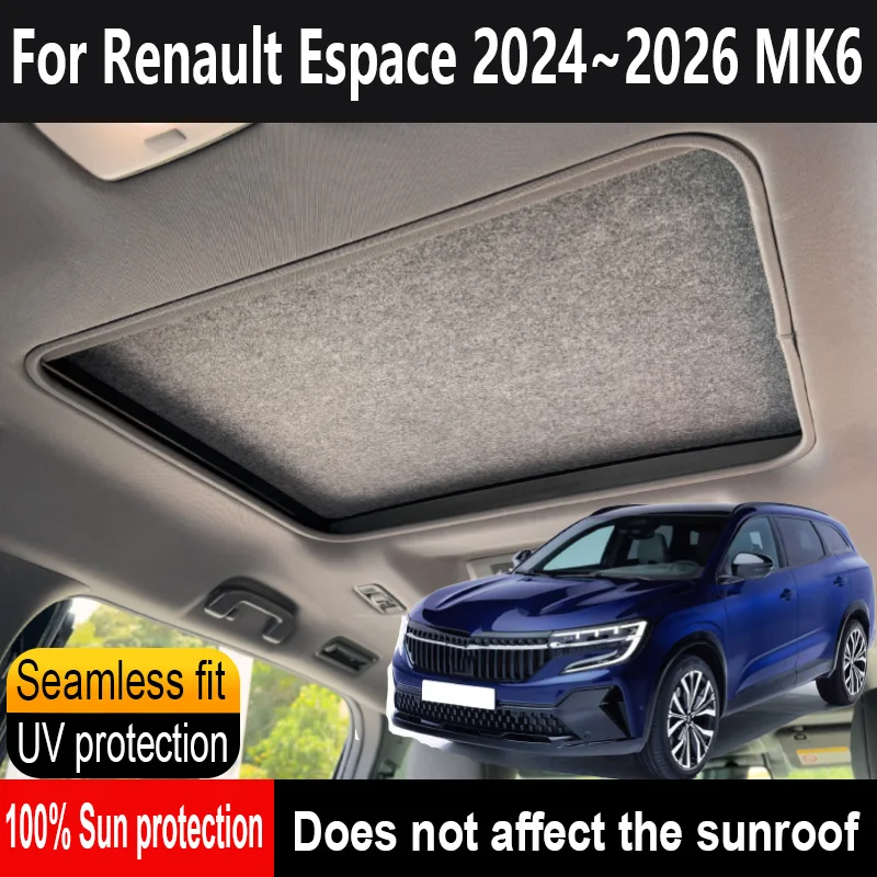 Car Sunroof Insulation Roof Visor For Renault Espace 2024~2026 2025 24 ...