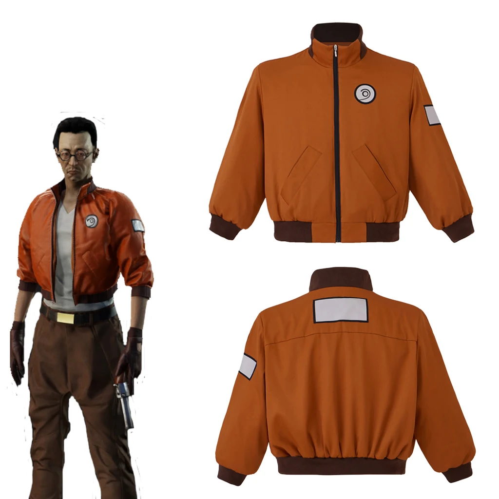 Disco-Elysium-Cosplay-Kim-Kitsuragi-Jacket-Coat-Kim-s-Orange-Bomber ...