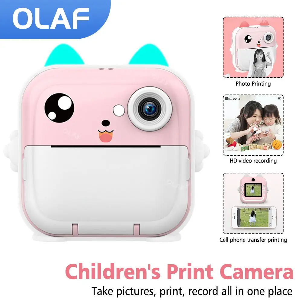 Children-s-Instant-Print-Camera-Kids-Digital-Photo-Video-Camera-with ...