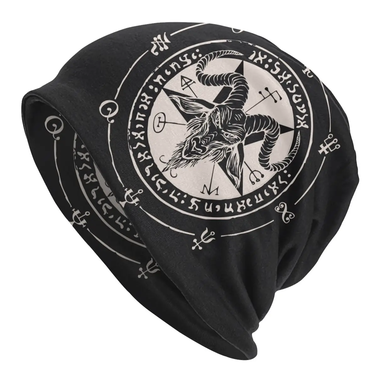 Baphomet-SAFSatan-Bonnets-Skullies-unisexes-pour-hommes-et-femmes ...
