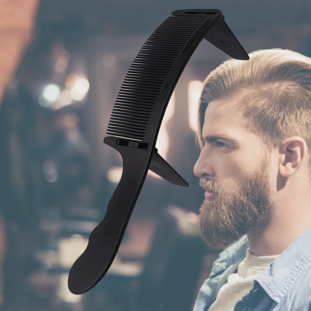 Curved-Positioning-Comb-Barber-Stylist-Curved-Styling-Comb-Push-Cut ...