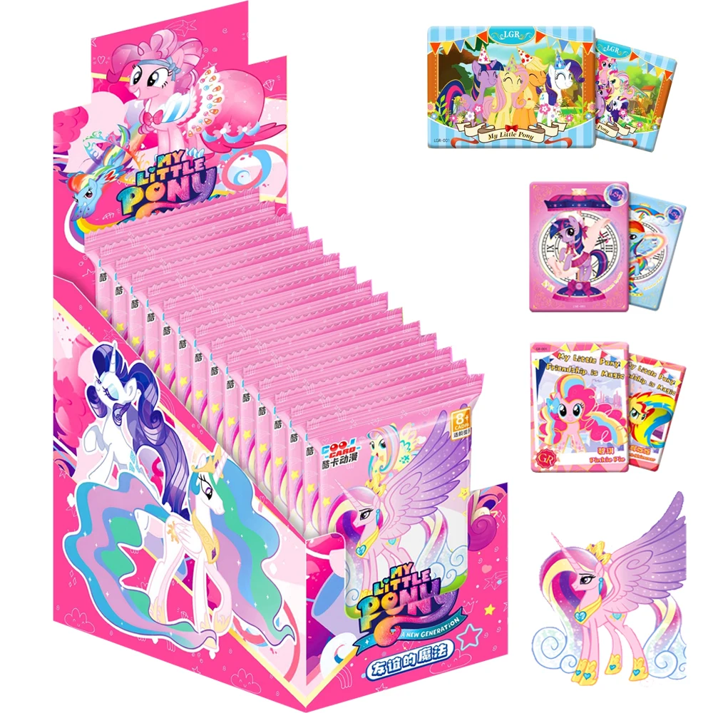 Original-My-Little-Pony-Card-For-Children-Popular-American-Anime ...