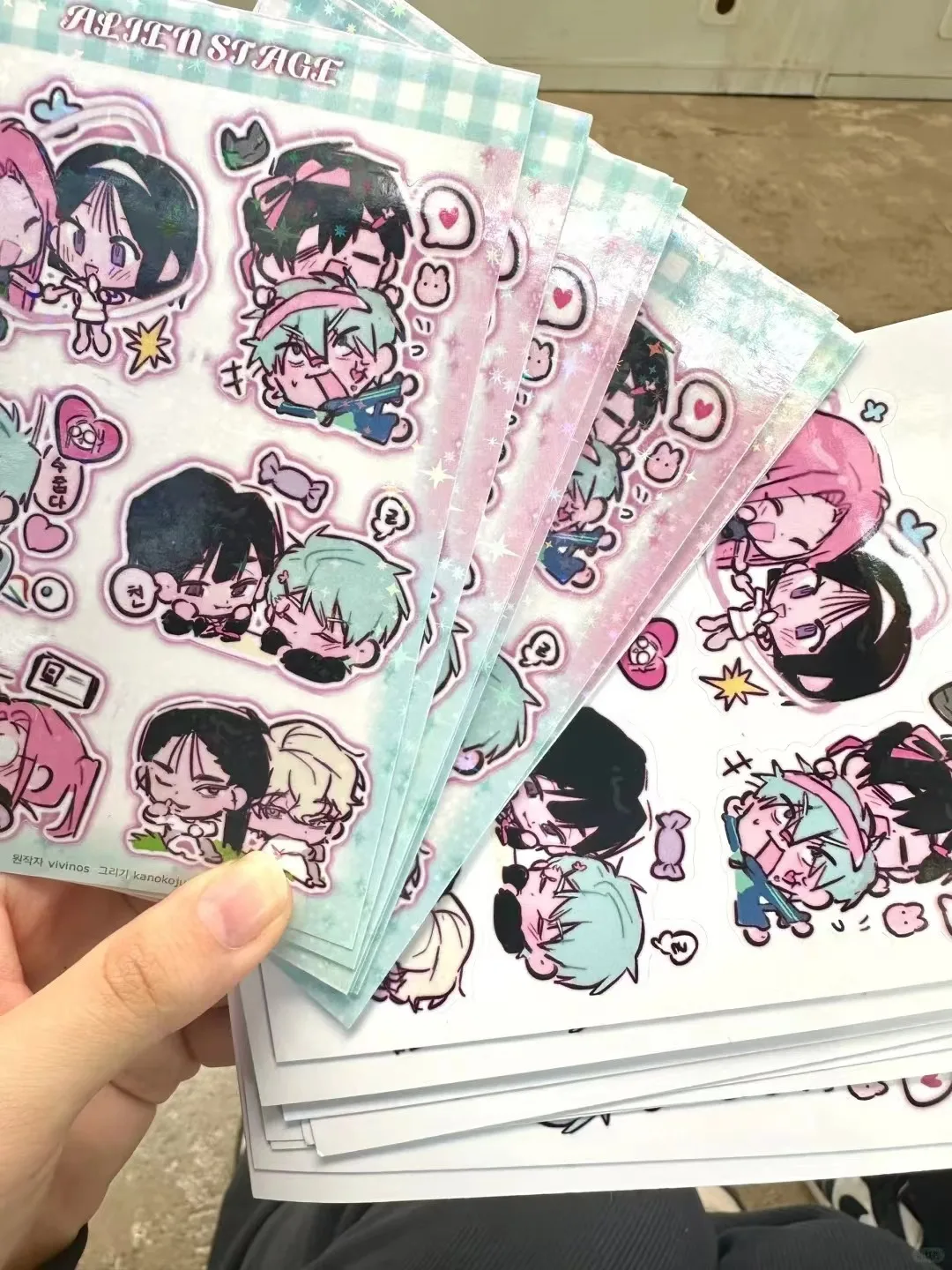 ALIEN-STAGE-IVAN-TILL-Sticker-Anime-Waterproof-Sticker-Cute-Student ...