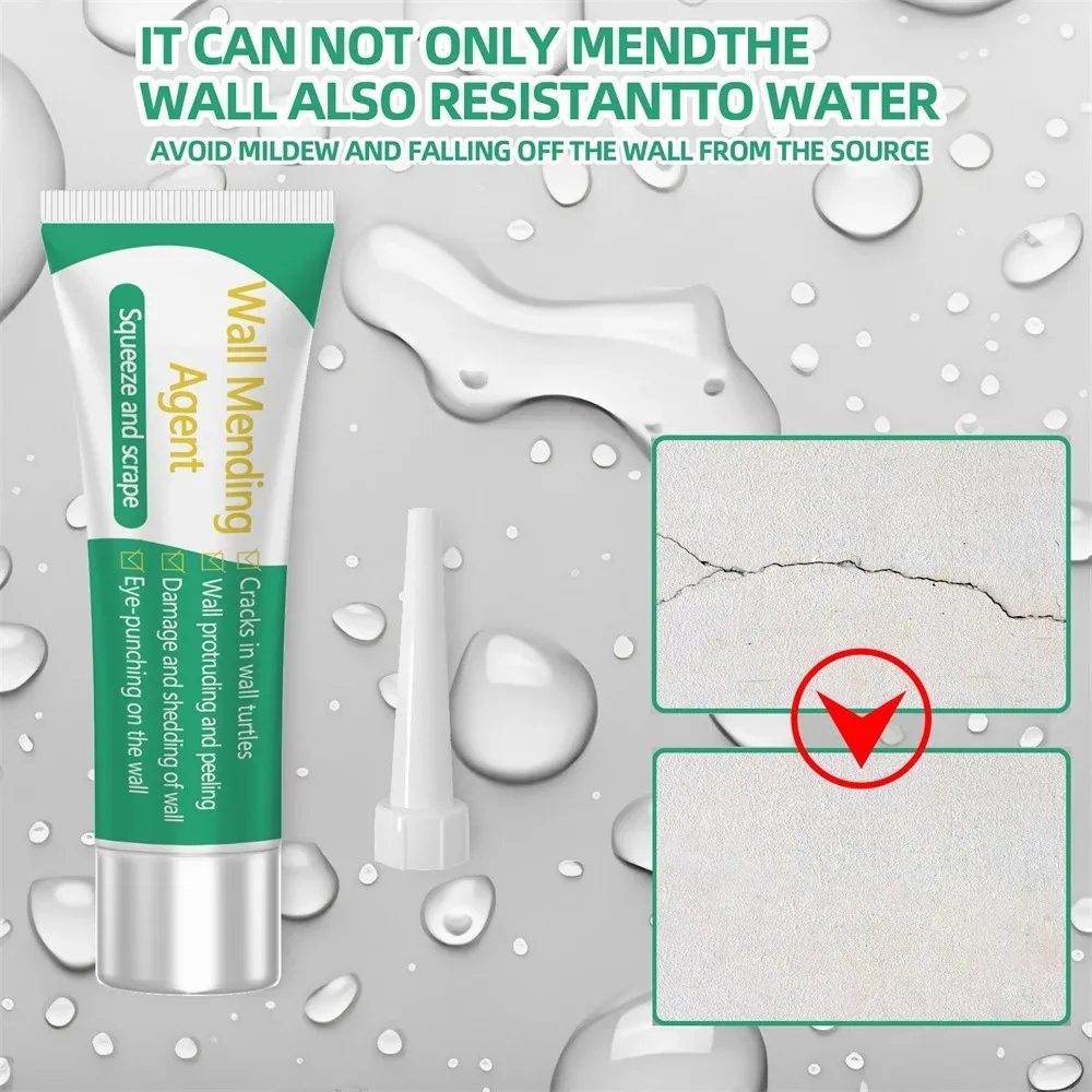 100g Wall Repair Paste Mouldproof Wall Crack Wall Mending Agent Paint ...