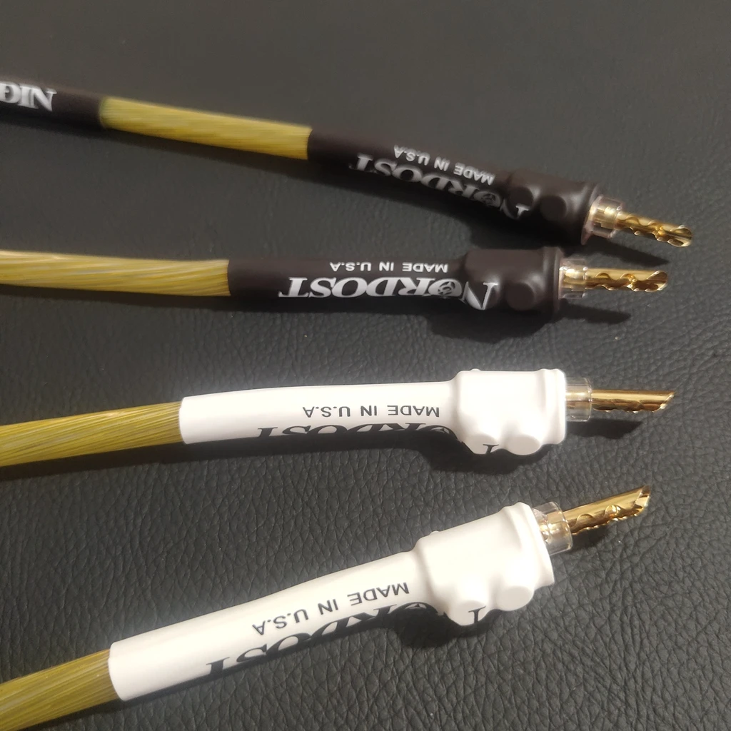 American-original-Nordost-Odin-Gold-line-HiFi-Jumper-Audio-Cable-with ...