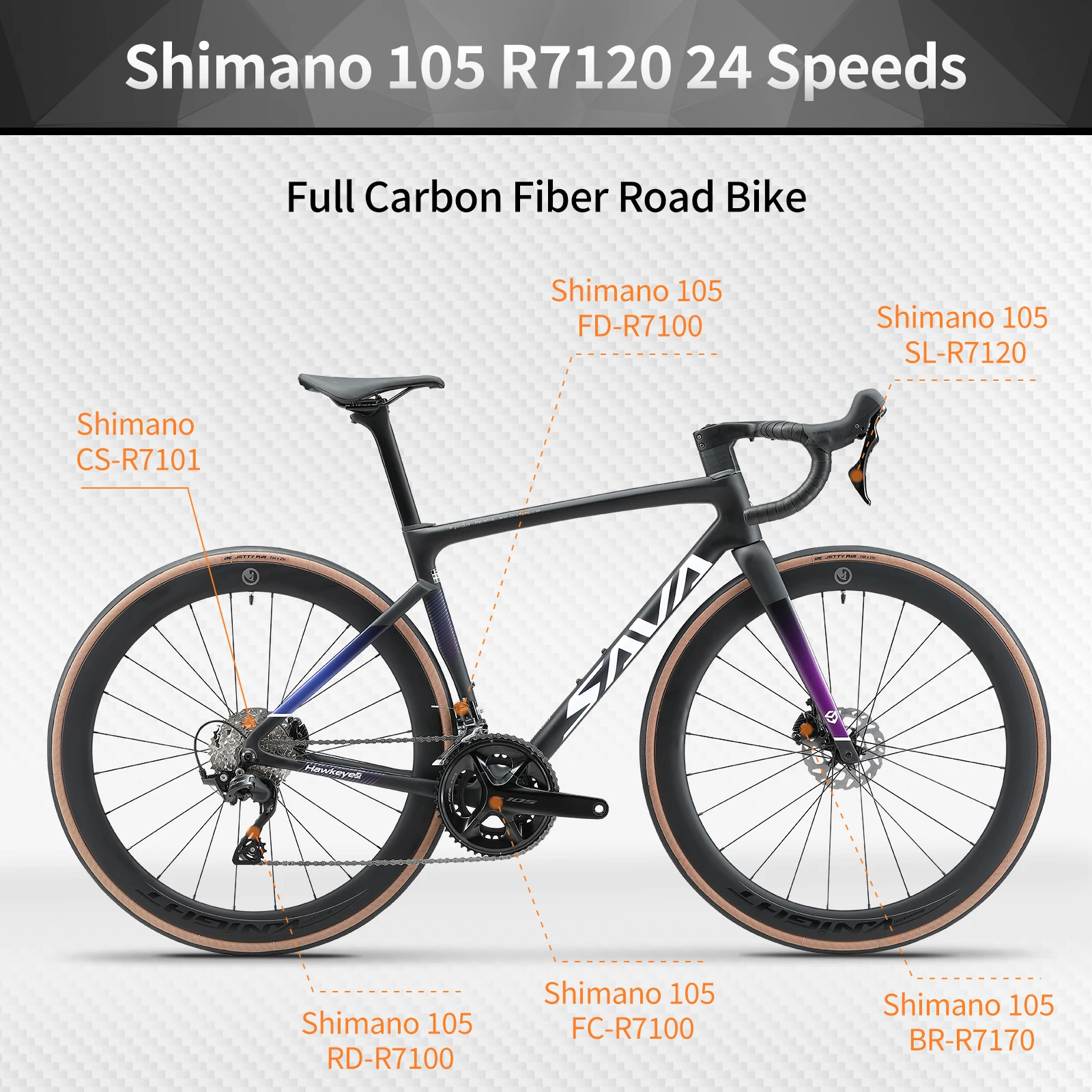 SAVA-F20-Carbon-Fiber-Road-Bike-24-Speed-Road-Bike-Race-Bike-8-3kg ...