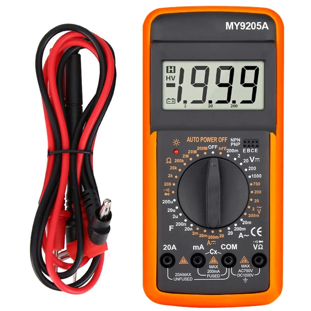 Dc Ac Current Voltage Multimeter Lcd Multimetro Digital Profesional 750 ...