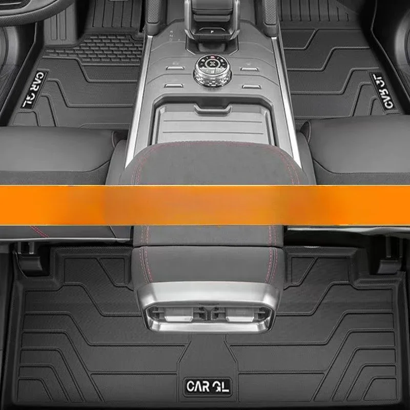 For-Jetour-T2-Traveler-2023-2024-Car-Floor-Mats-TPE-Single-Layer-Foot ...