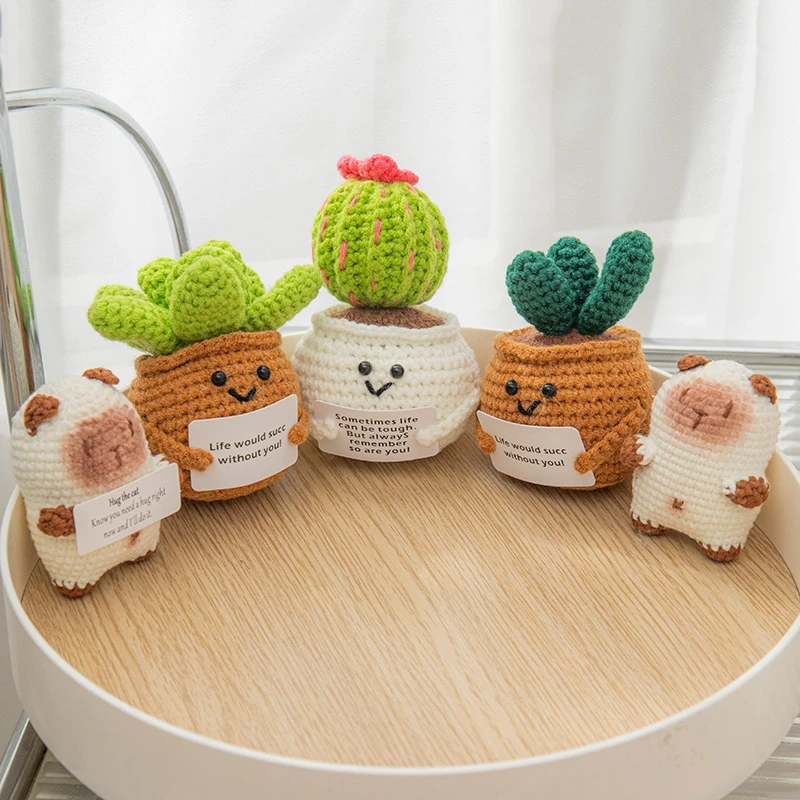 Crochet-Desk-Accessories-Crochet-Potato-Decor-Graduated-PhD-Hat-Bear ...