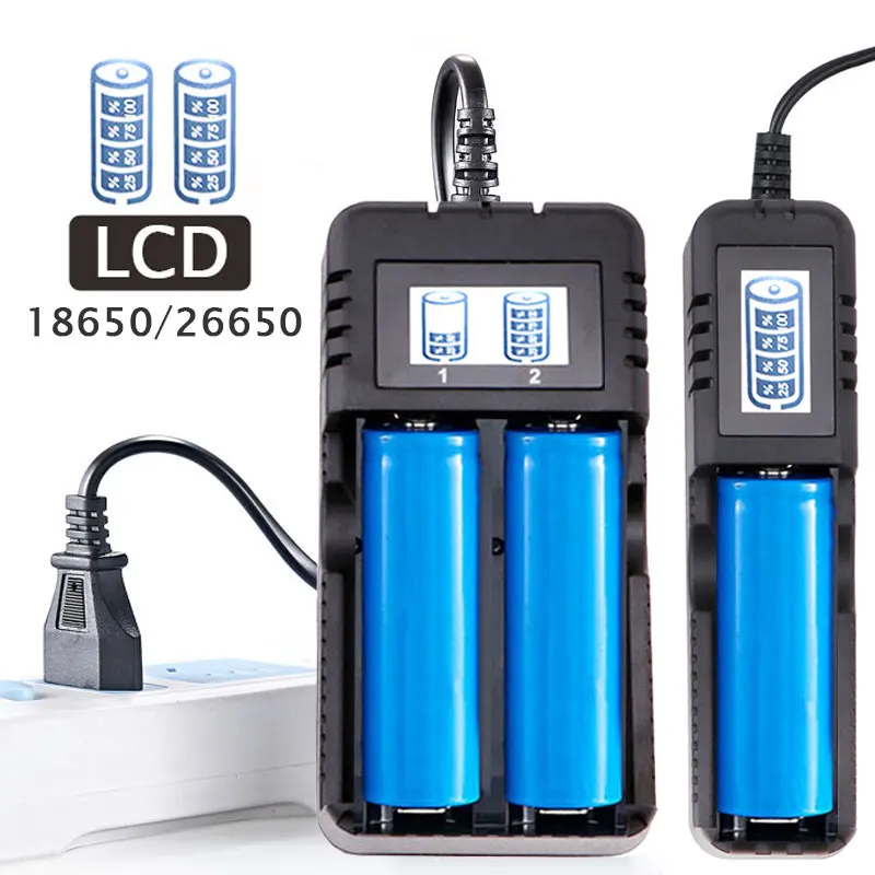LCD-18650-Battery-Charger-1-2-Slots-Dual-For-18650-Charging-4-2V ...