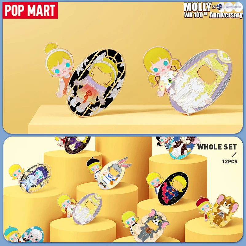 POP-MART-Molly-Warner-Bros-100th-Anniversary-Series-Badge-Mystery-Box ...