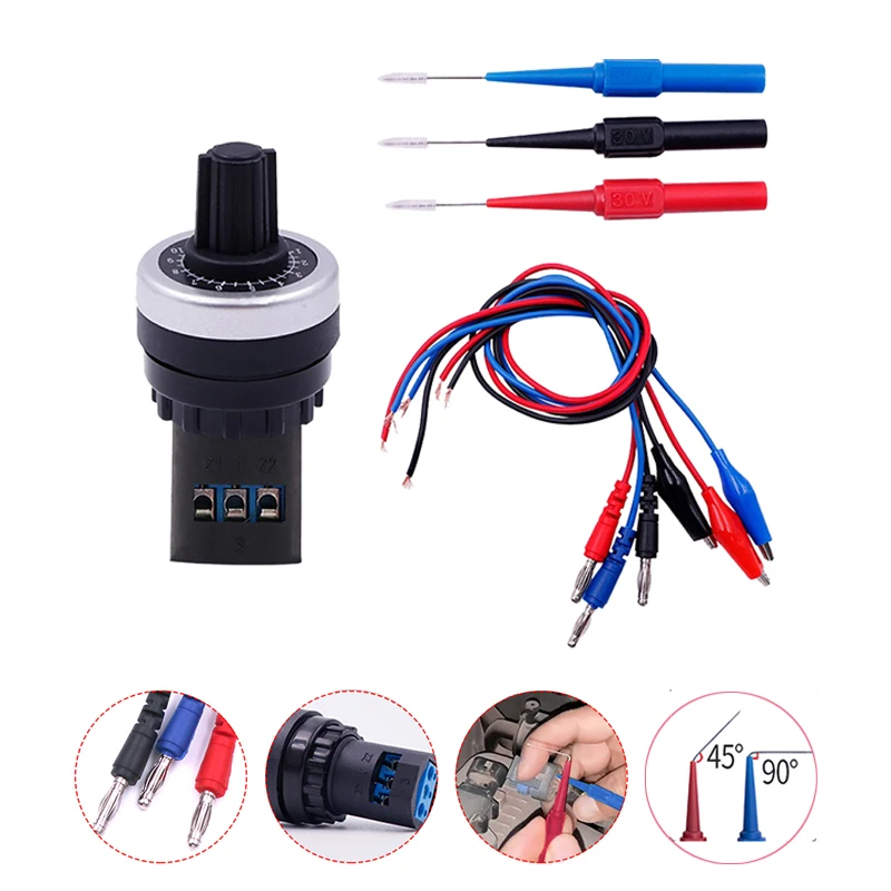 Auto-Resistance-Simulator-Car-Circuit-Tester-Sensor-Fuel-Diagnostic ...