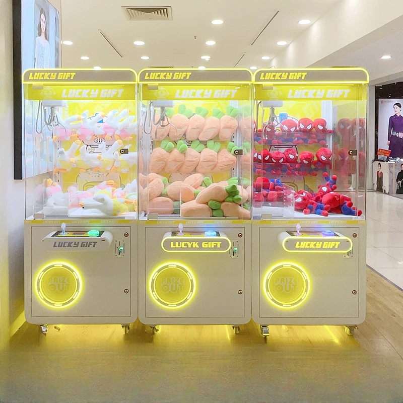 Grab-the-crane-machine-manufacturers-order-a-fully-transparent-claw-machine-unmanned-self ...