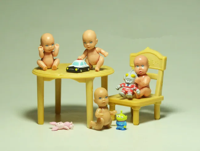 USA Cute Mini Baby In My Pocket Doll Figure Toy Baby Doll DIY ...