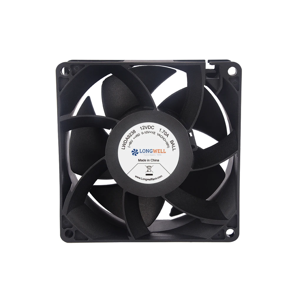 92X92X38-DC-axial-flow-fan-9238-dc-cooling-exhaust-fan-with-bldc-motor ...