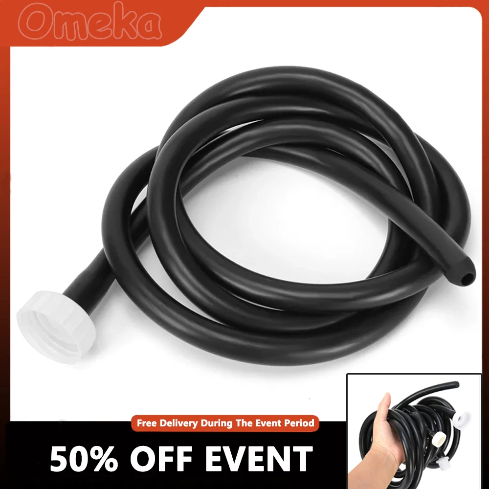 50-100-200CM-Portable-Soft-Silicone-Black-Bidet-Tube-Wash-Hose-Cleaner ...
