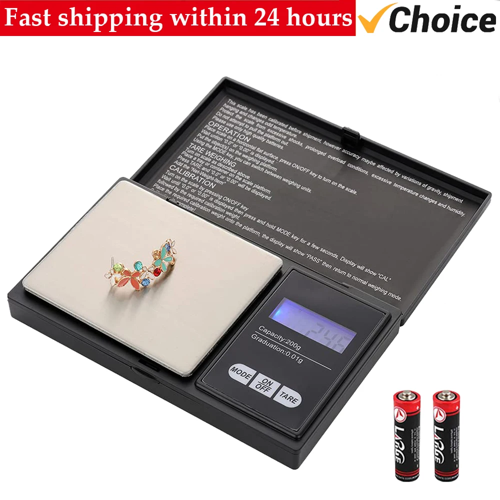 Digital-Pocket-Scale-200g-0-01g-Gram-Scale-Portable-Mini-Jewellery ...