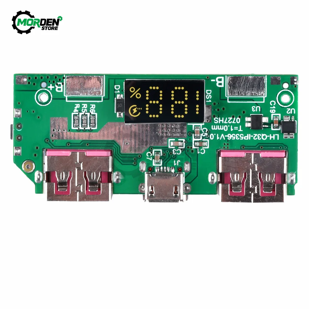 5V-3A-Lithium-Battery-Digital-Display-Fast-Charger-Module-IP5356-TYPE-C ...