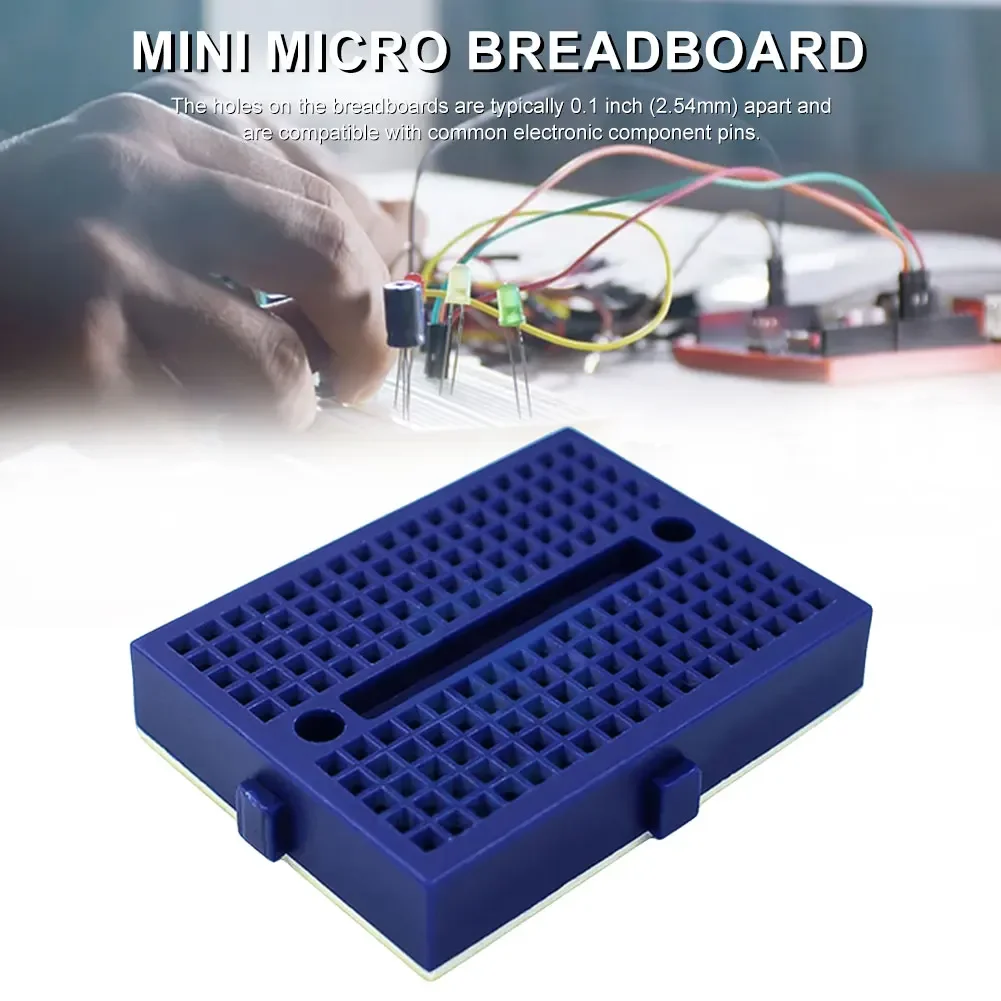 Arduino Kit 6 Pcs 170 Tie Points Mini Breadboard, Syb-170 Solderless ...