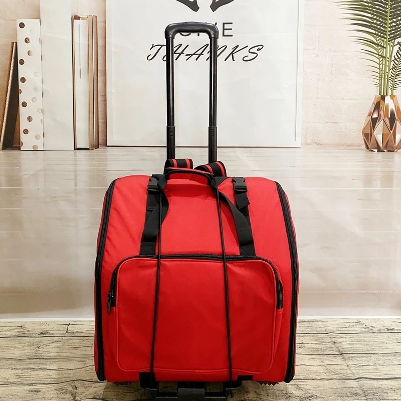 Accordion-bag-trolley-car-portable-folding-pulley-reinforced-wear ...