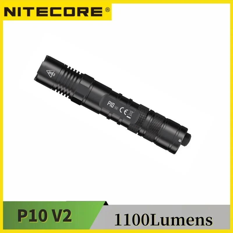 NITECORE-P10-V2-Vision-Powerful-Upgrade-Flashlight-XP-L2-V6-White-Light ...