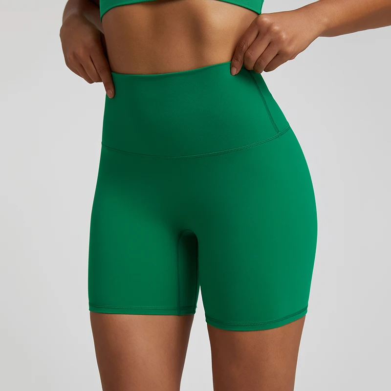 Ultra-Soft-5-Sports-Shorts-Anti-Camel-Toe-High-Waist-Gym-Shorts-Women ...