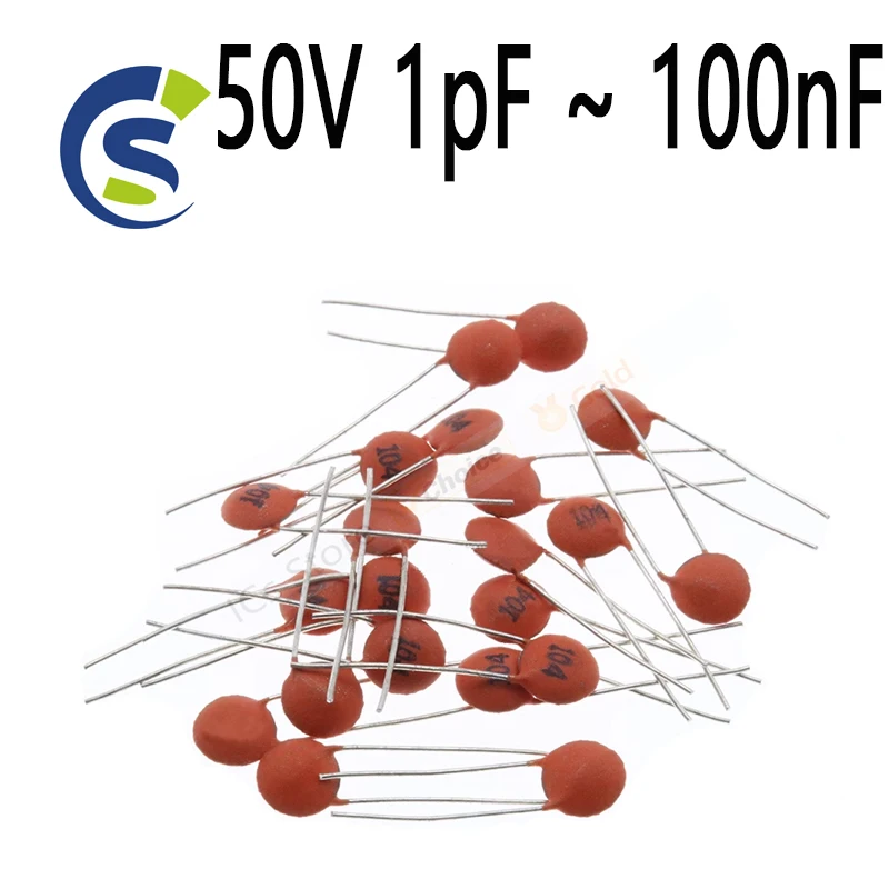 Condensador-cer-mico-de-100-piezas-104-4-7PF-10PF-22PF-33PF-47PF-100PF ...