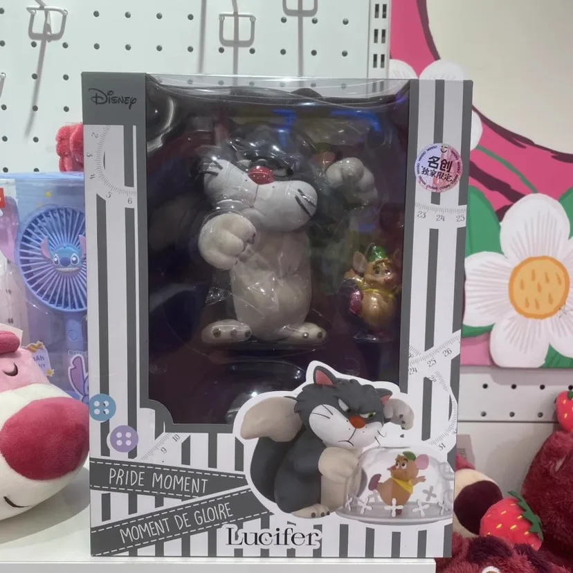 Nuevo Disney Lucifer Cat Pride momento momento de gloria Manual general pvc Modelo regalo ...