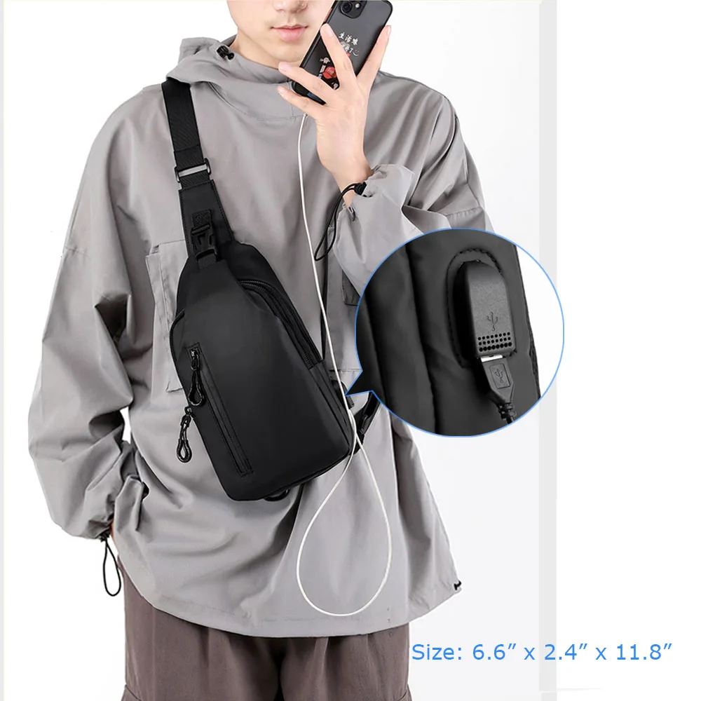 Small-Sling-Bag-for-Men-Women-One-Strap-Shoulder-Crossbody-Backpack ...