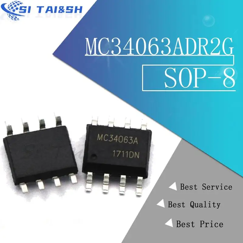 10pcs MC33063ADR2G SOP 8 MC33063A MC33063ADR SOP MC33152DR2G MC33152 MC33078DR2G MC33078 MC33178 ...