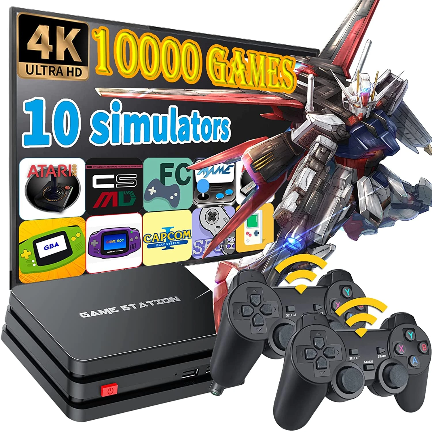 10000 & PS1 Video Games Consoles FamilyGames Support 4K TV Game ...