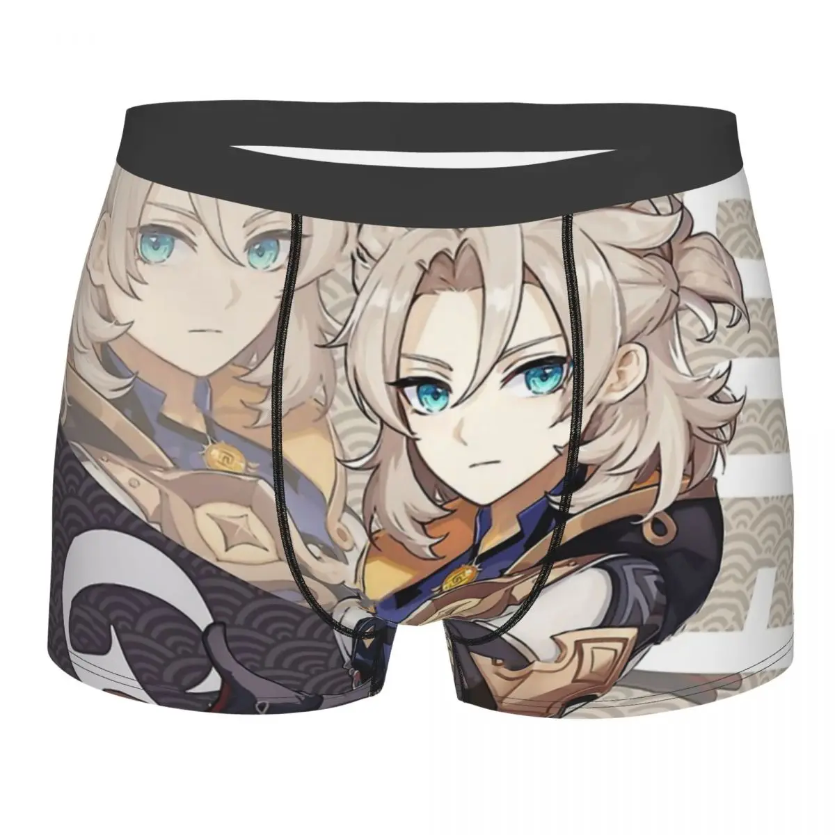 ALBEDO Men Boxer Briefs Underwear Genshin Impact Characters Highly ...