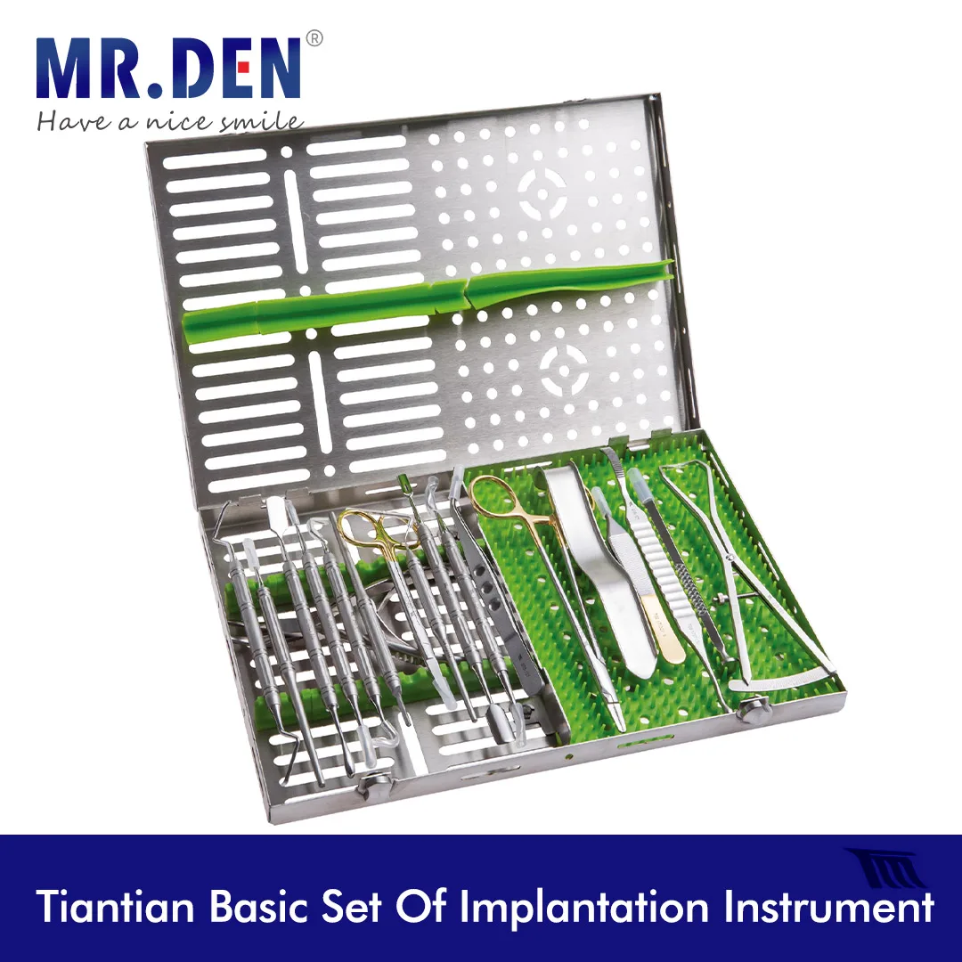 High-Quality-Dental-Implant-Base-Instruments-Set-Surgical-Curette-Probe ...