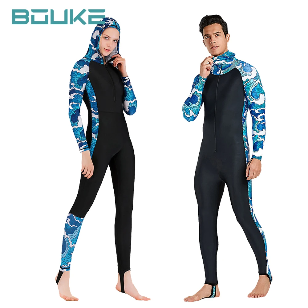 SBART-Women-Men-Lycra-Wetsuit-hood-Diving-Suit-Women-Surf-Scuba-Dive ...