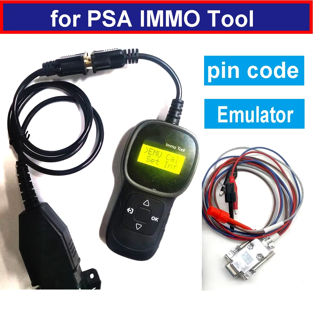 New for PSA IMMO Tool Key Pin Code Reader Simulator Caculator ...