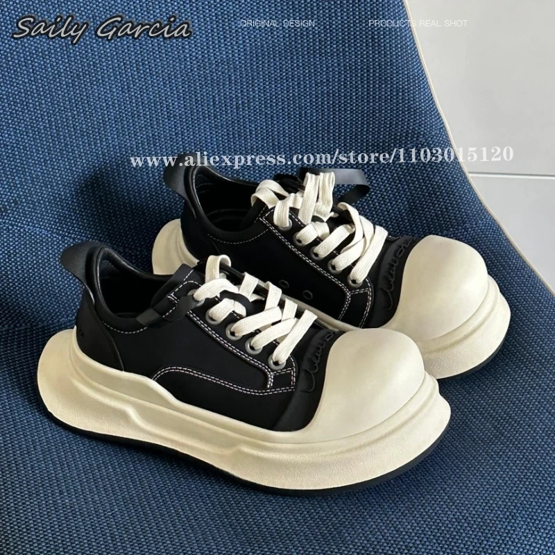 Classic-Large-Size-Thick-Sole-Big-Toe-Sports-Shoes-INS-Style-Casual ...