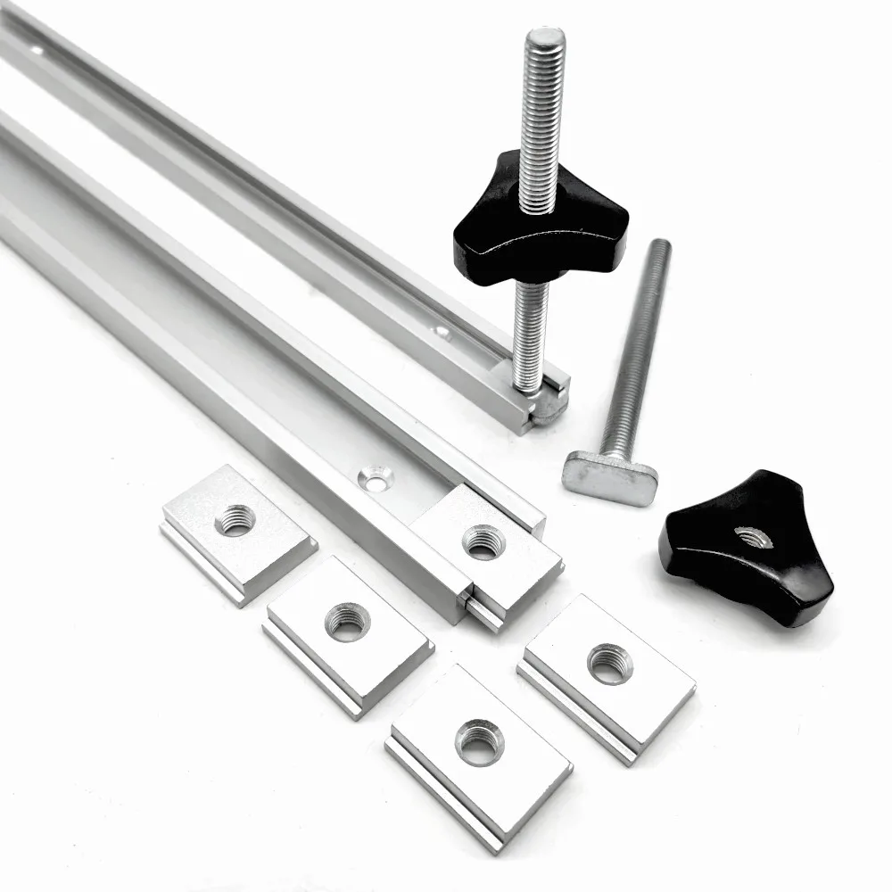 5/10Pcs Miter Track Sliding Nut T-Slider T Slot T Bolt and Nut Set ...