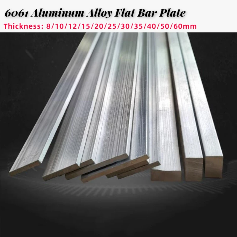6061-Aluminum-Alloy-Flat-Bar-Plate-Thickness-8mm-10mm-12mm-15mm-20mm-To ...