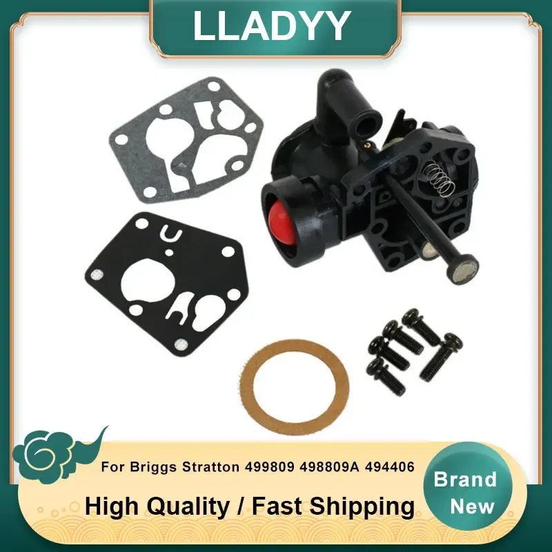 Fuel-Gas-Tank-Mower-Carburetor-Carb-For-Briggs-Stratton-499809-498809A ...
