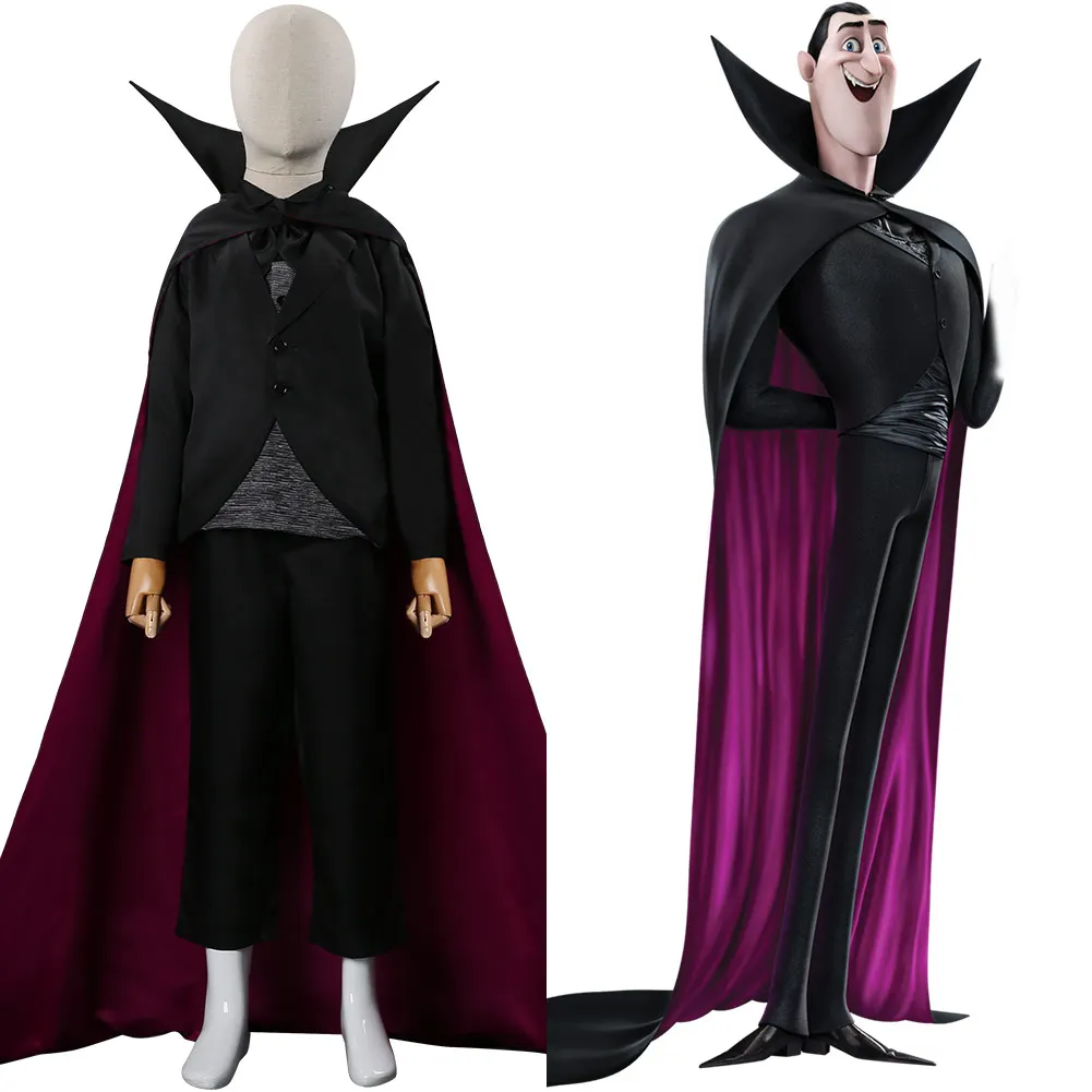 Dracula Trench Uniform Cosplay Adult Costume Outfits Halloween Carnival ...