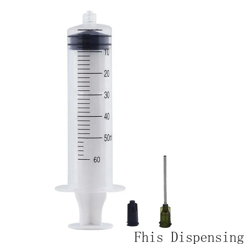 50ml Luer Lock Syringe and 14G Blunt end Tips Free Shipping Pack of 3 ...